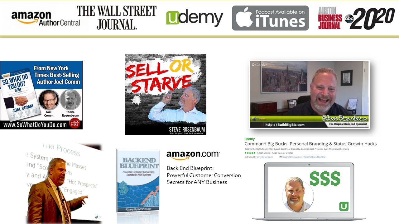 Who Is Steve Rosenbaum | Offline Funnel Mastery